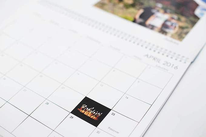 Personalise your calendar | Snapfish IE