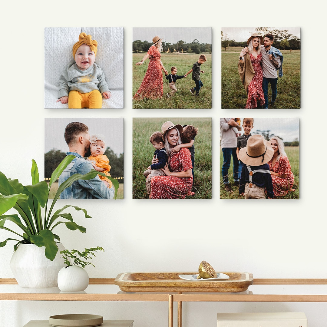 What are personalised canvas photo prints | Snapfish UK