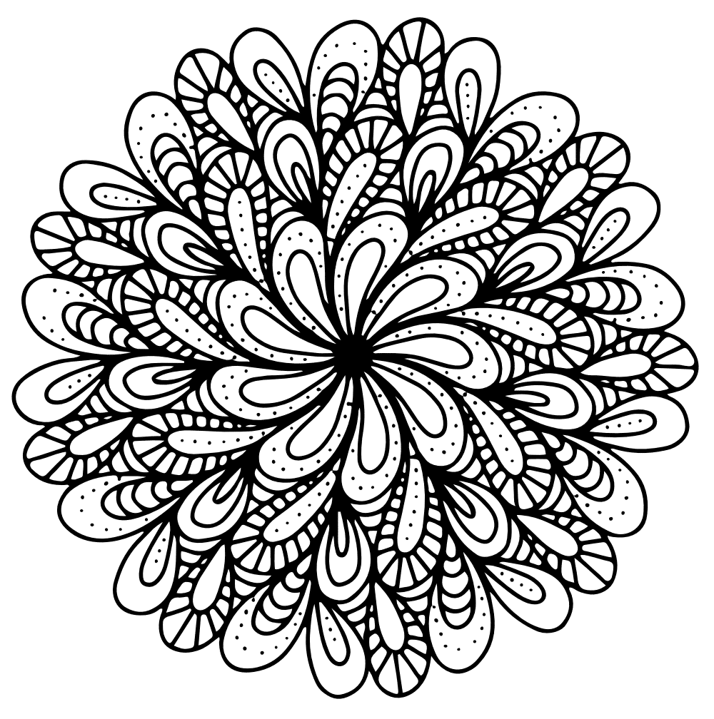 FREE Printables: Try a mindfulness mandala colouring page | Snapfish UK