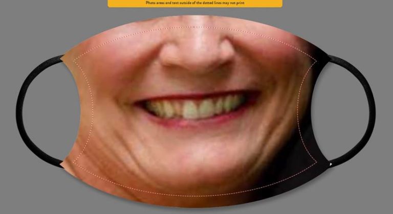 Create custom face masks - even with your own smile | Snapfish UK