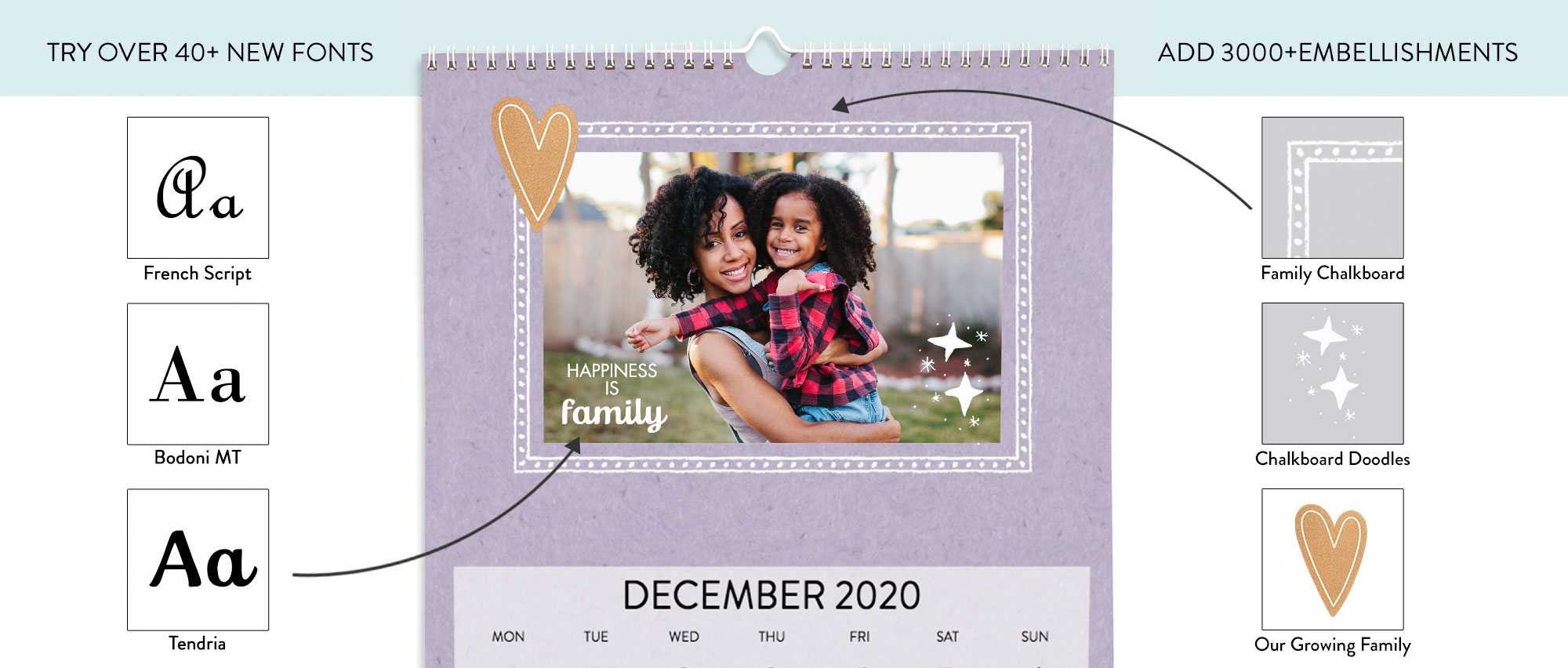 Free 2021 Calendar Templates | Snapfish UK