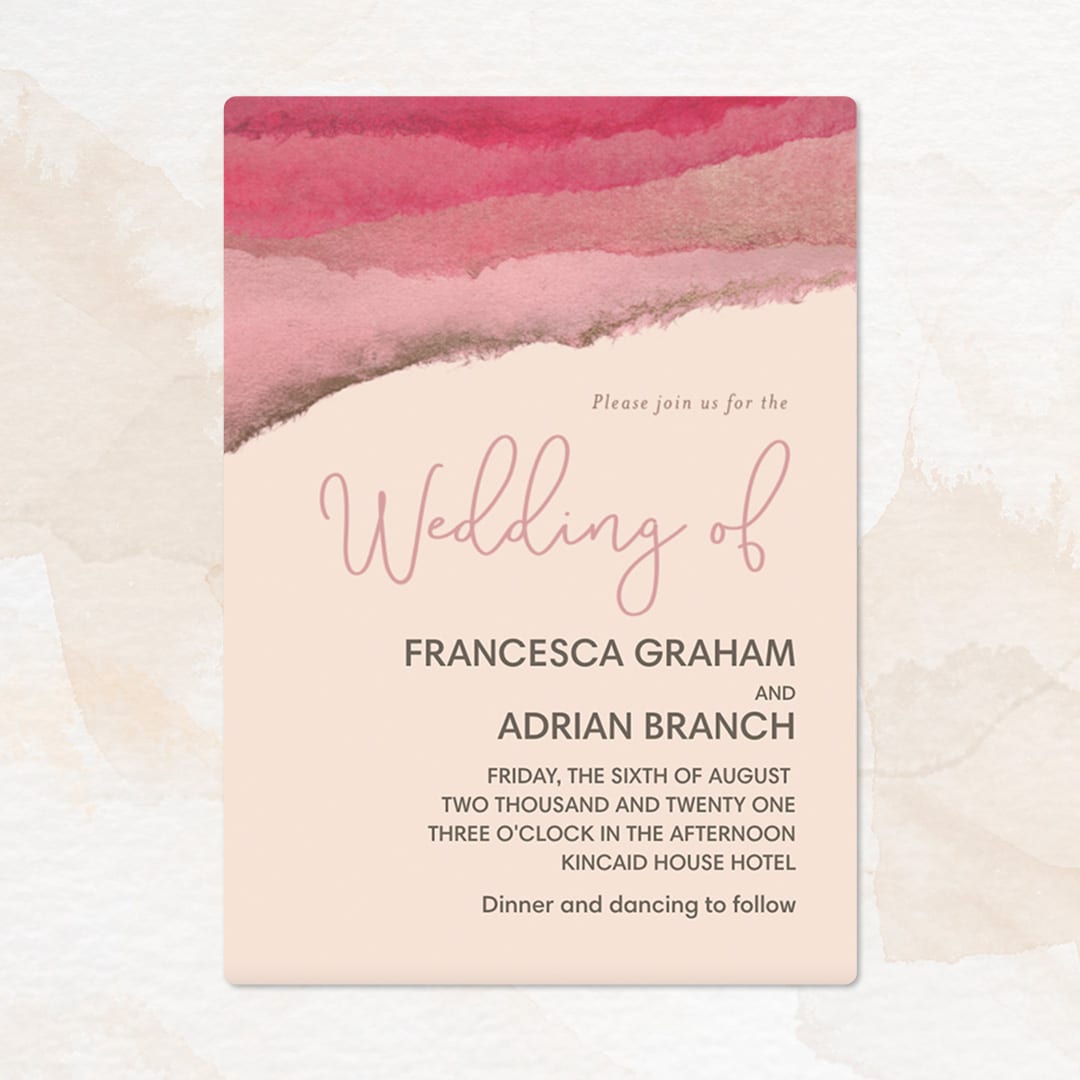 DIY Wedding Invitation Design Tips | Snapfish UK