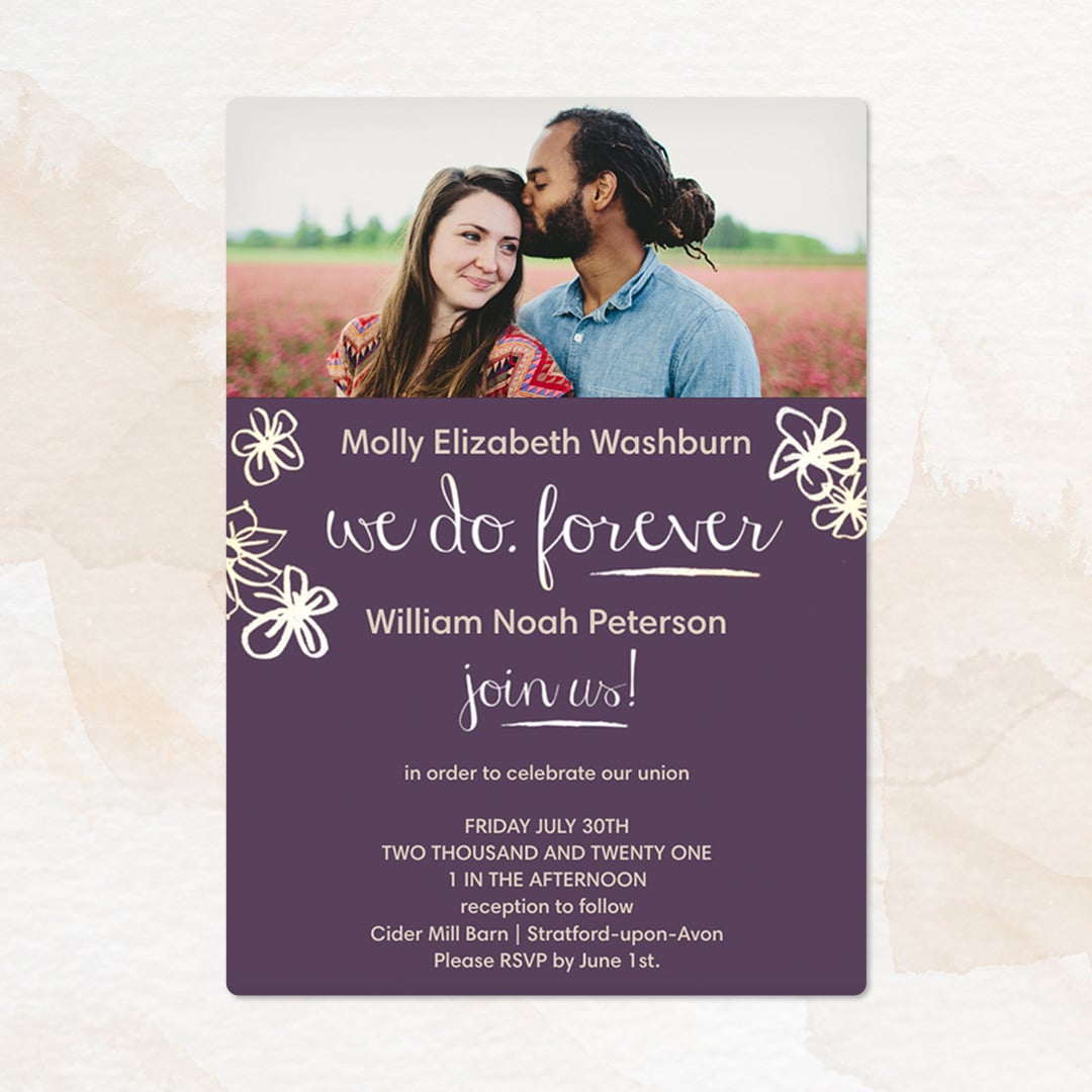DIY Wedding Invitation Design Tips | Snapfish UK