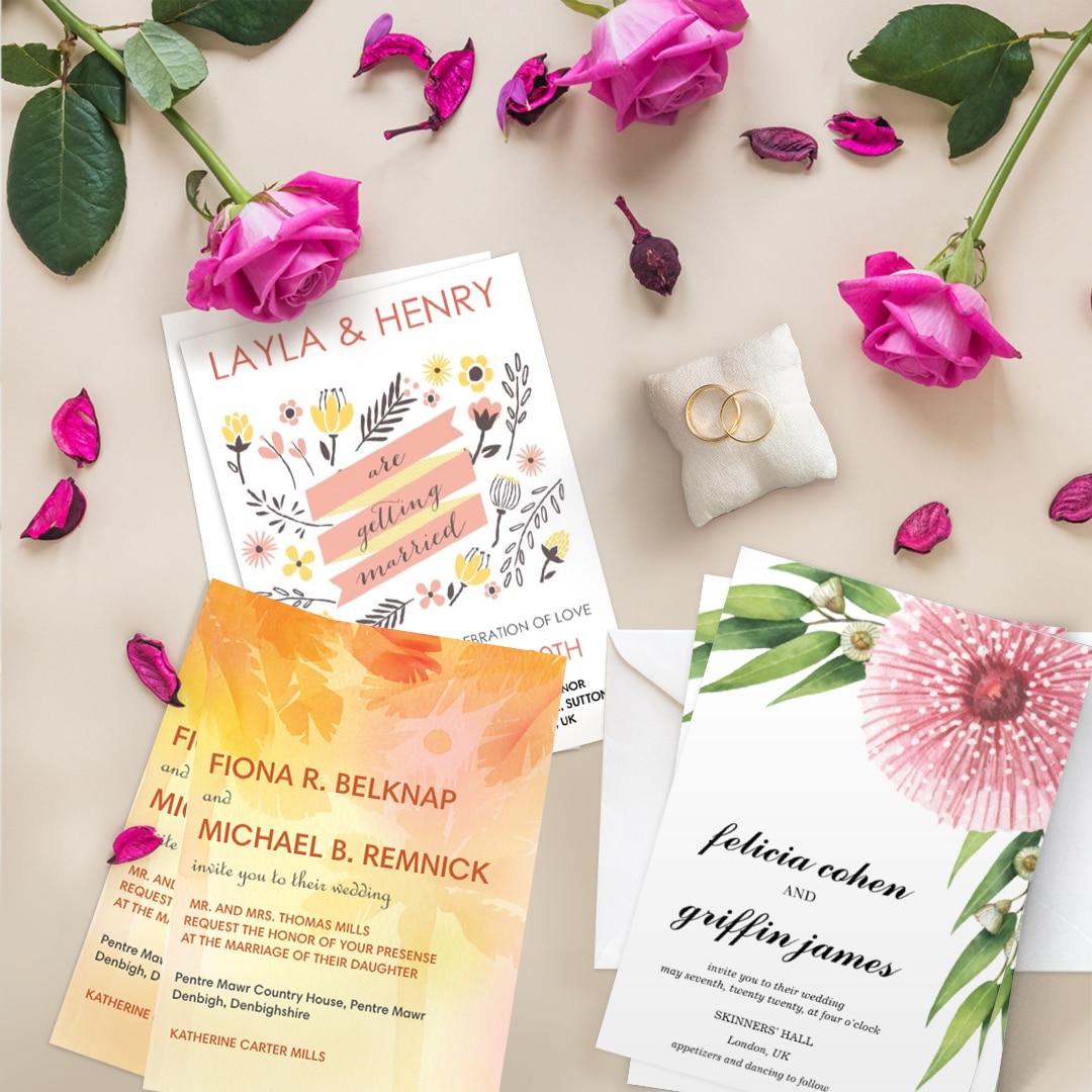 Customised Wedding Invitation Perfection | Snapfish UK