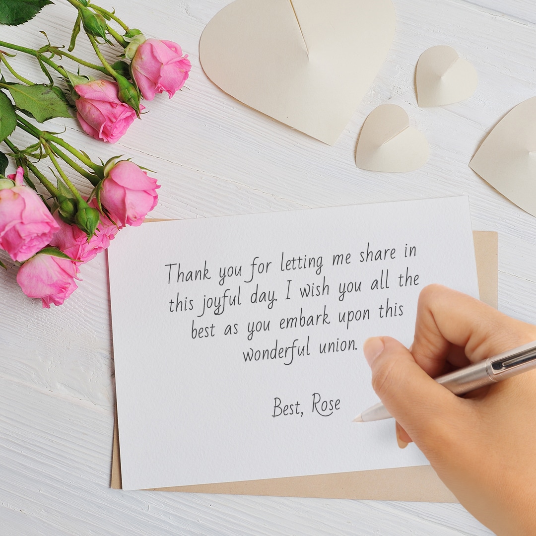 How to write the perfect wedding card message | Snapfish UK