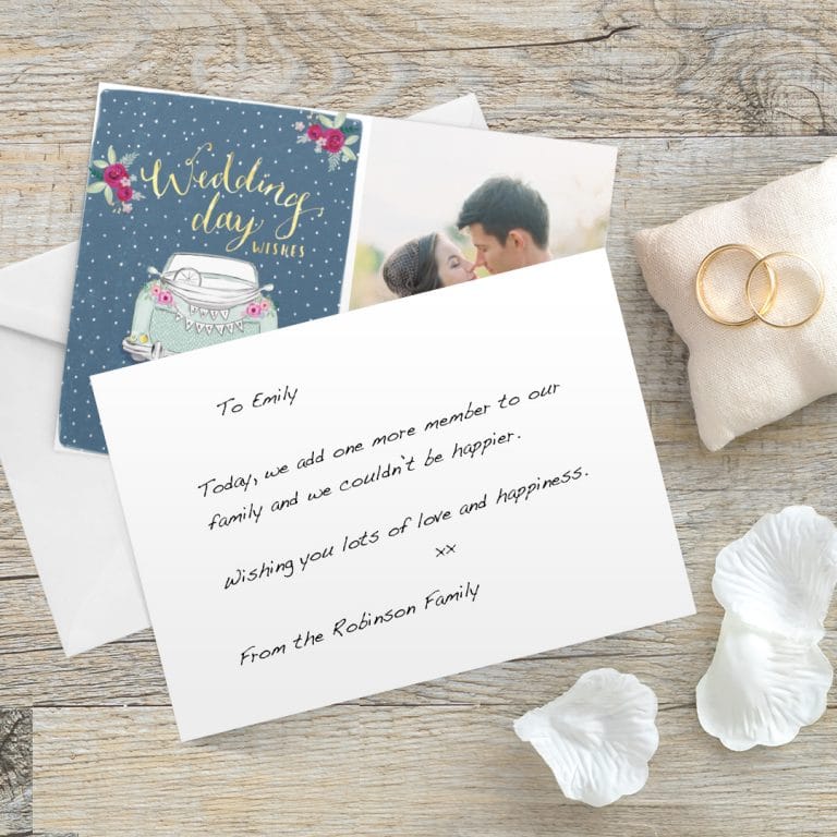 How to write the perfect wedding card message | Snapfish UK