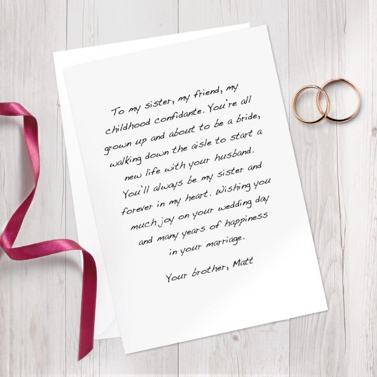 How To Write The Perfect Wedding Card Message Snapfish UK