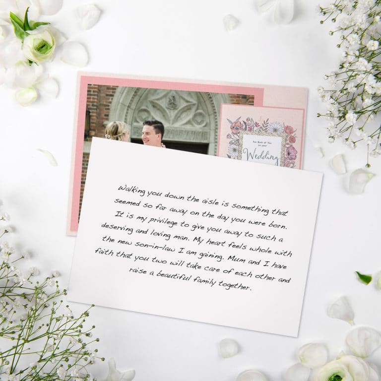How to write the perfect wedding card message | Snapfish UK