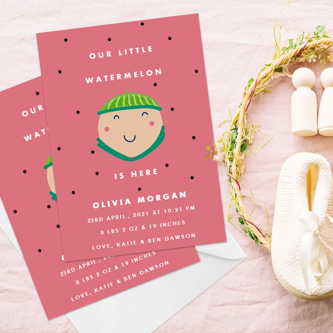Best Baby & Adoption Announcement Card Designs 2021 | Snapfish UK