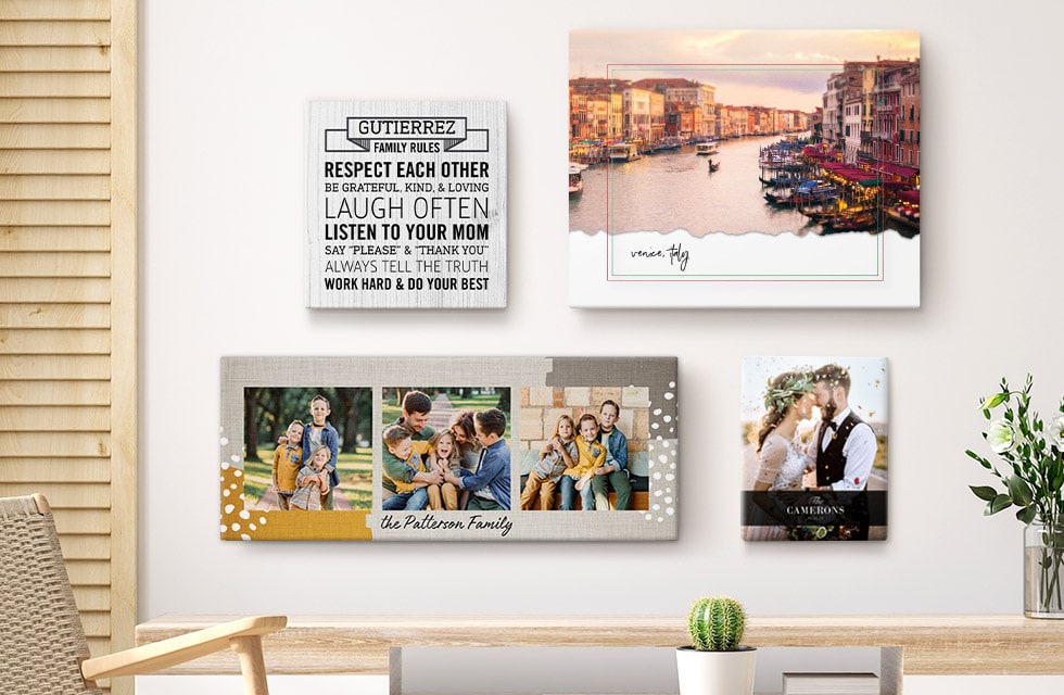 NEW Custom Canvas Designs 2021 | Snapfish UK