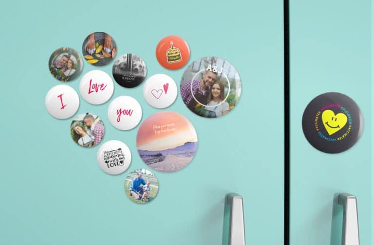New Custom Heart Photo Magnets | Snapfish UK