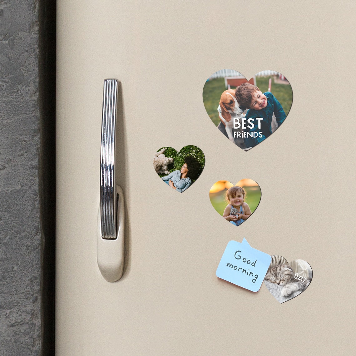 New Custom Heart Photo Magnets | Snapfish UK
