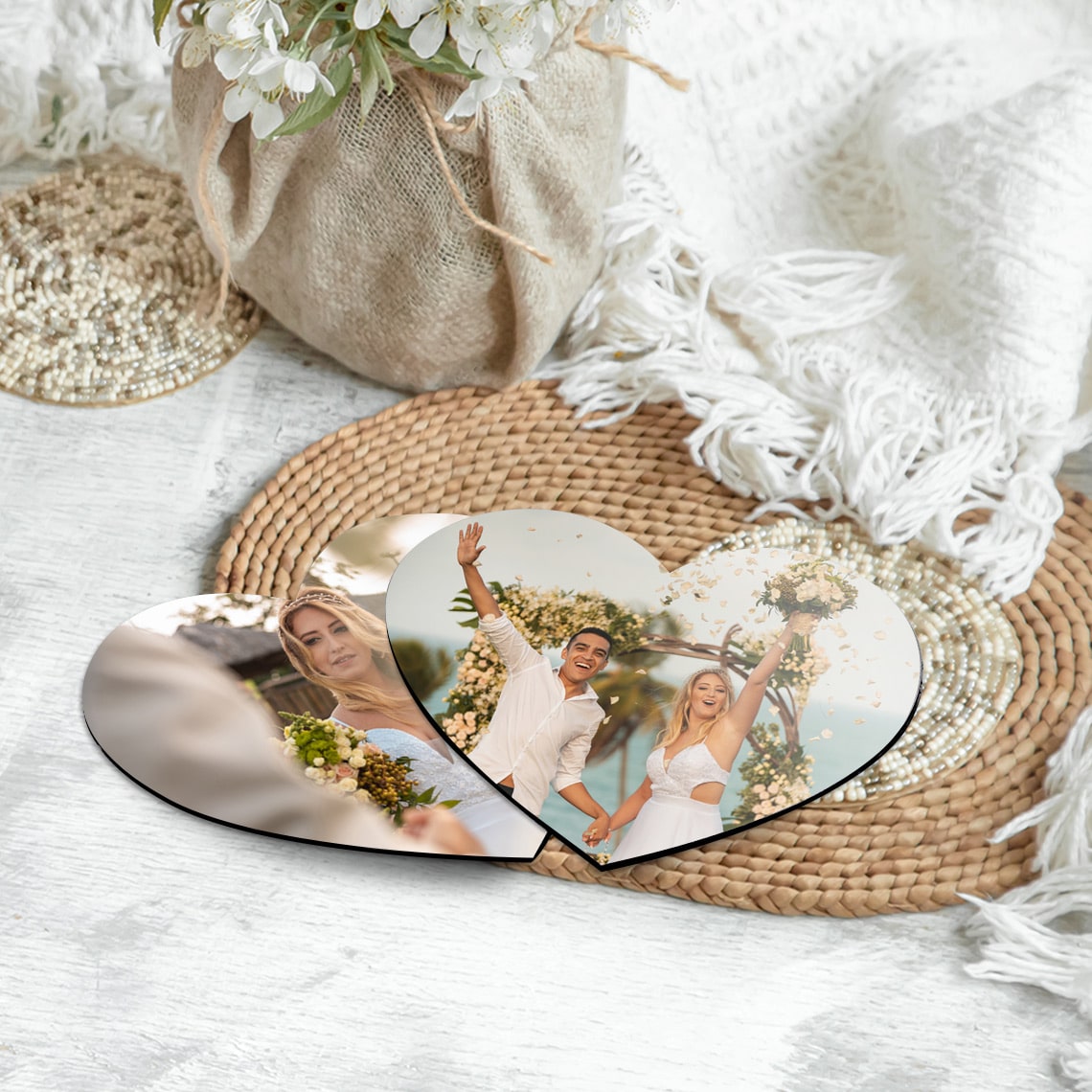 New Custom Heart Photo Magnets | Snapfish UK