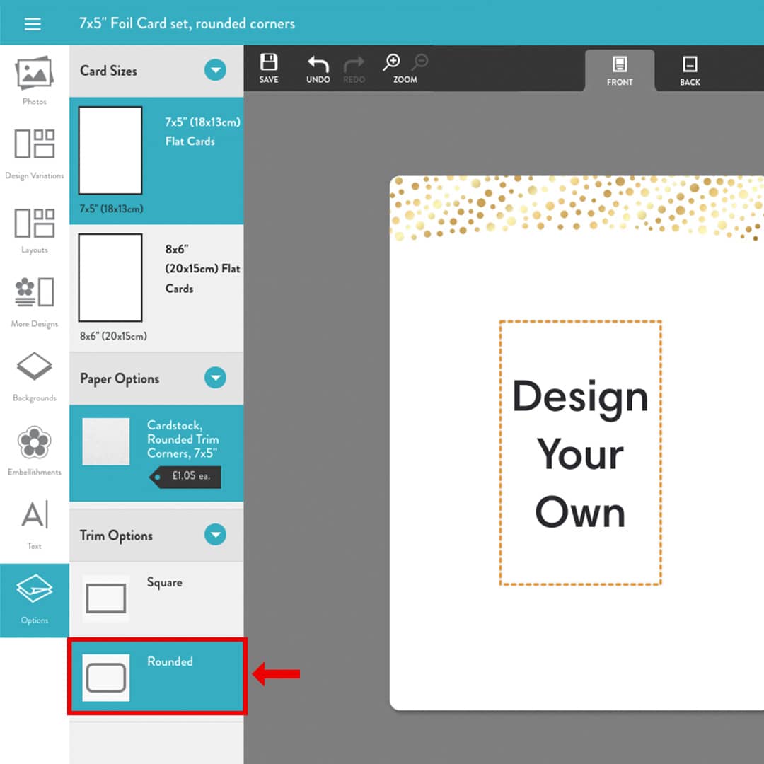DIY Embossed Foil Invitation Card Designs | Snapfish UK