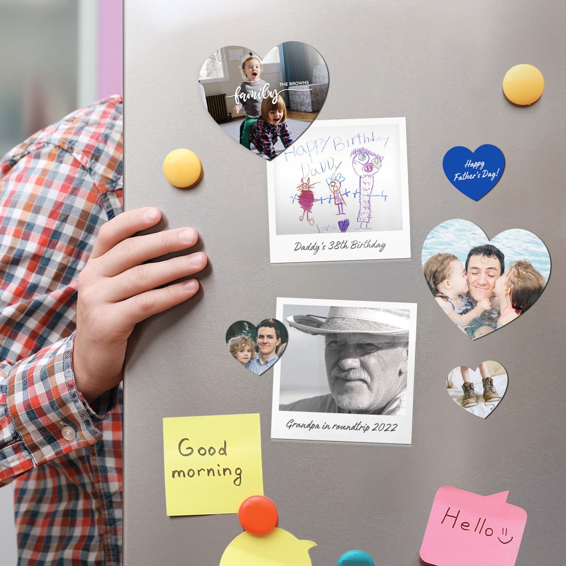 New Custom Heart Photo Magnets | Snapfish UK