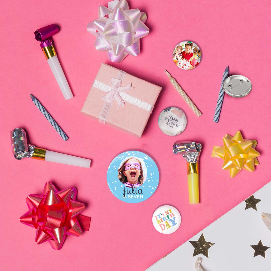 Cute Ideas For Customising Button Pin Badges With Photos | Snapfish UK
