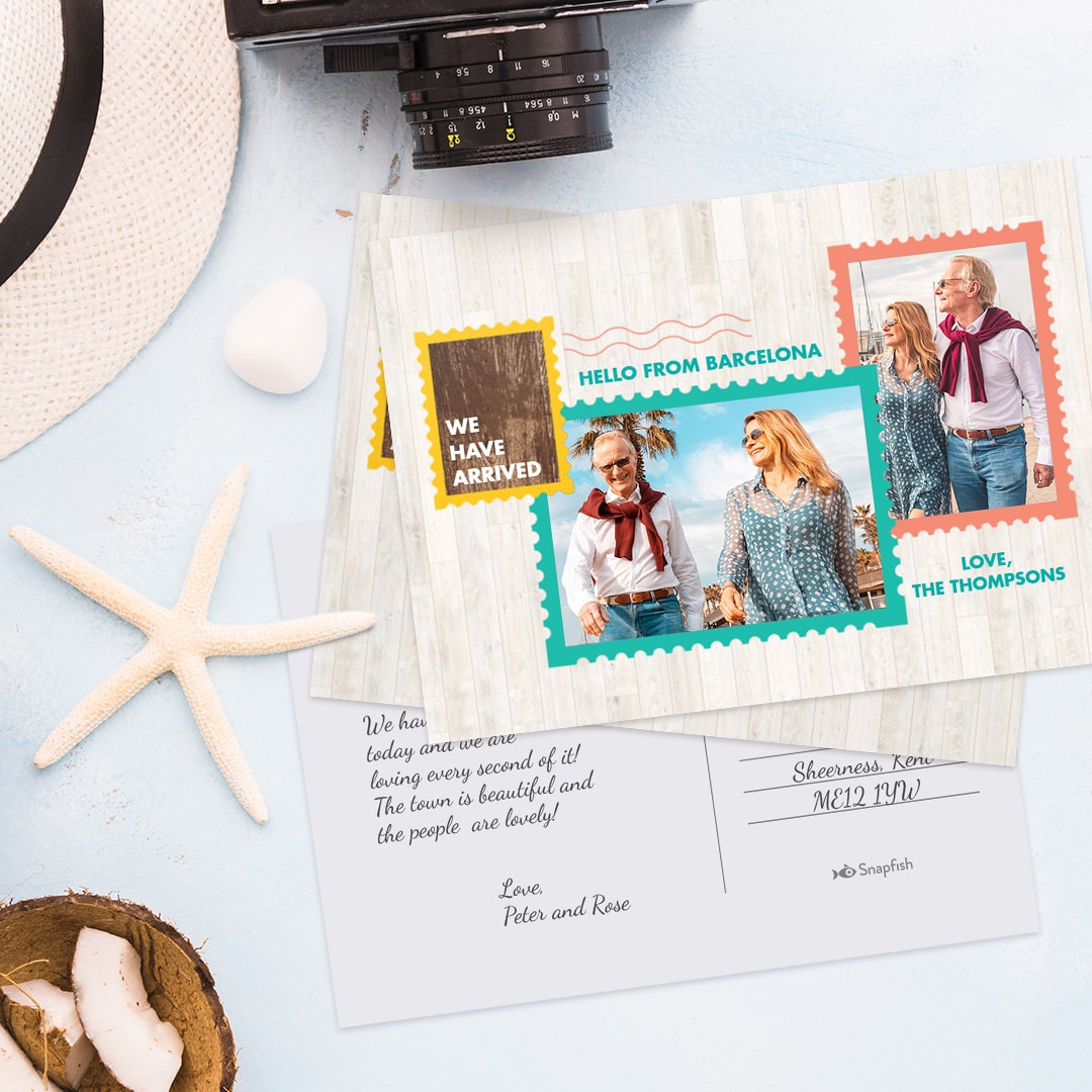 Best Selling Personalised Photo Postcard Designs | Snapfish UK