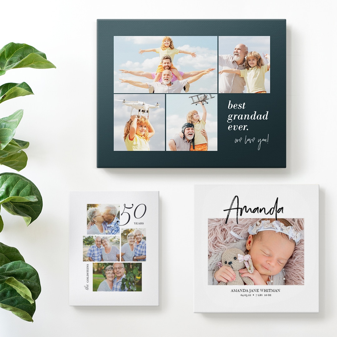 New Canvas Photo Print Designs | Snapfish UK