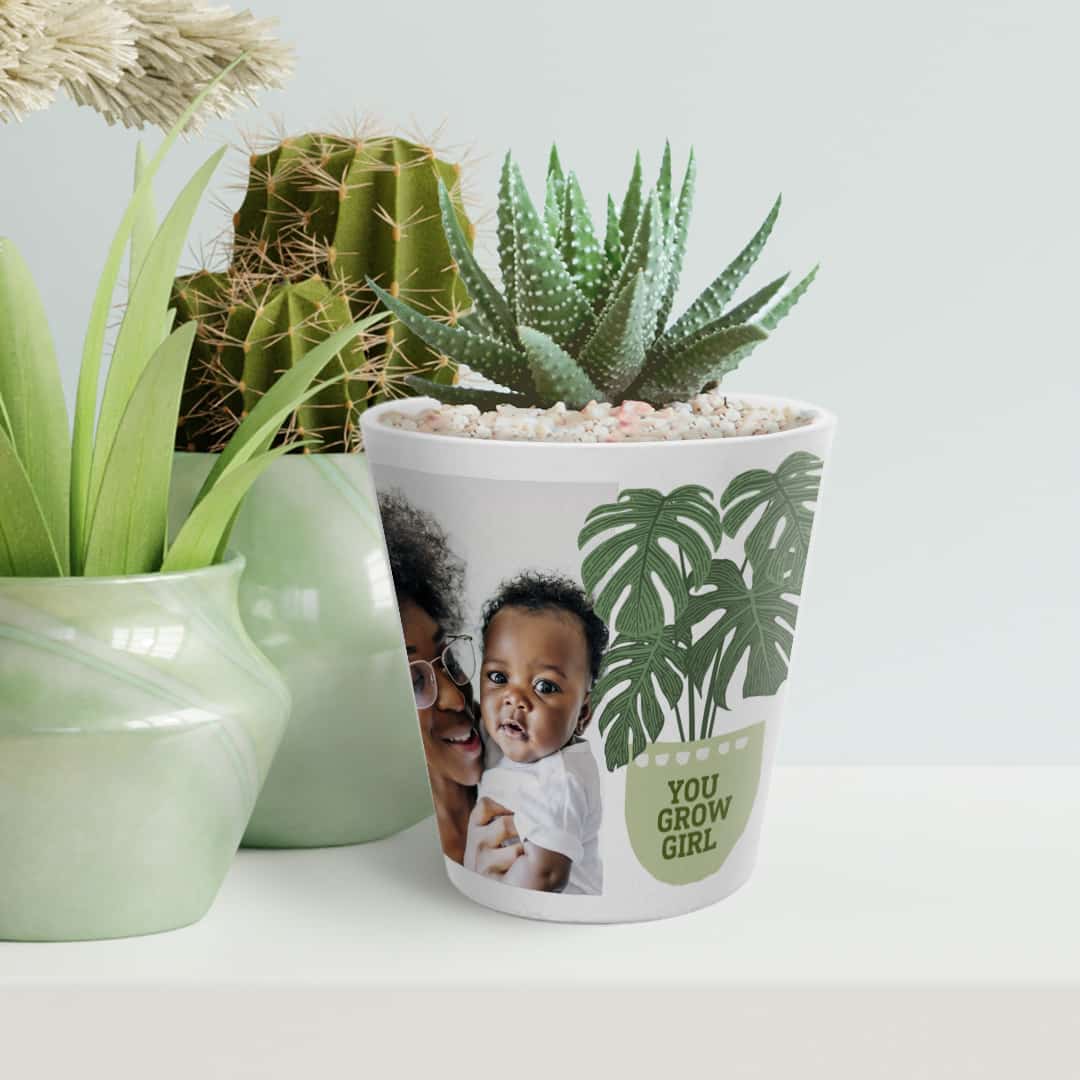 Design Your Own Cute Plant Pot With Camera Pictures | Snapfish UK