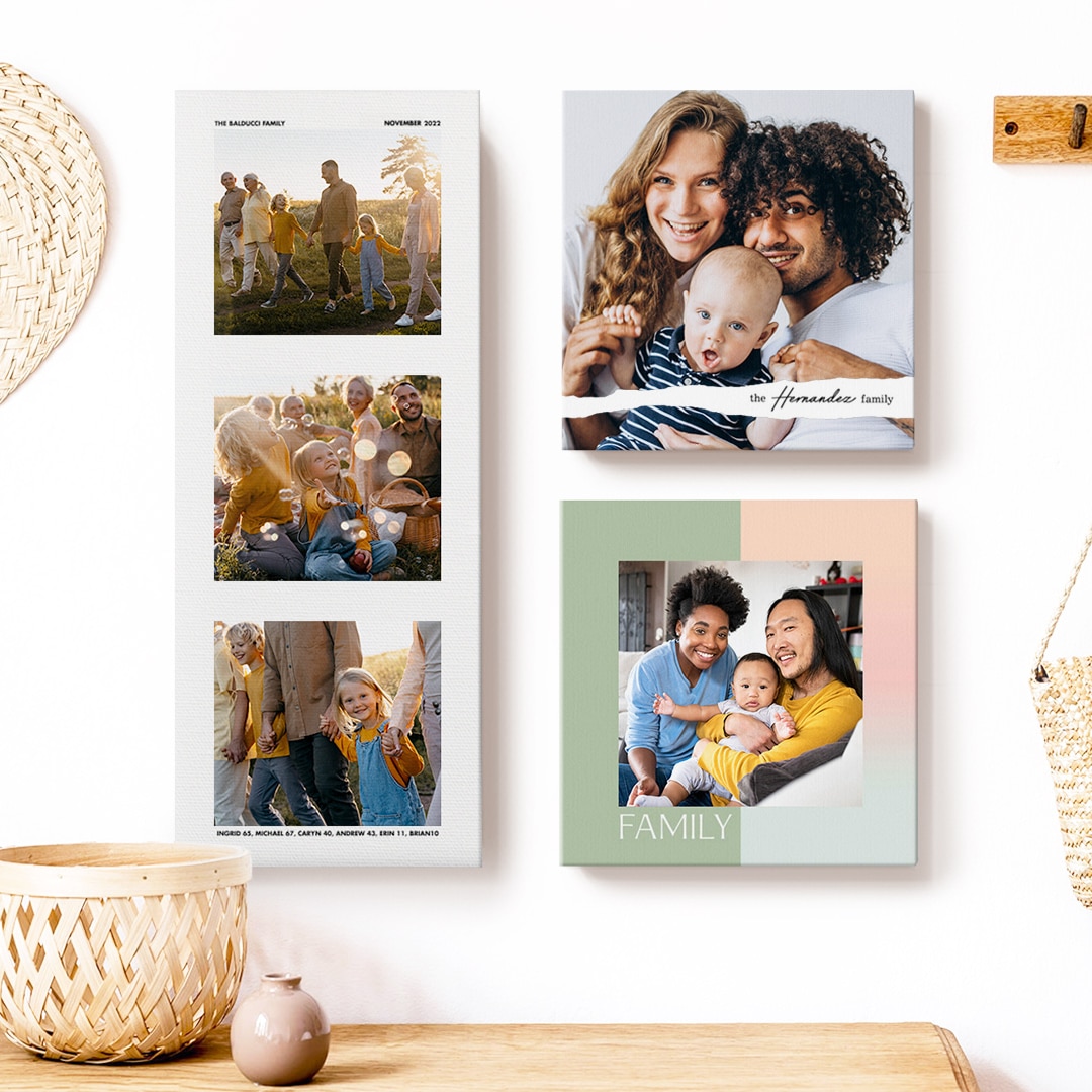New Canvas Photo Print Designs | Snapfish UK