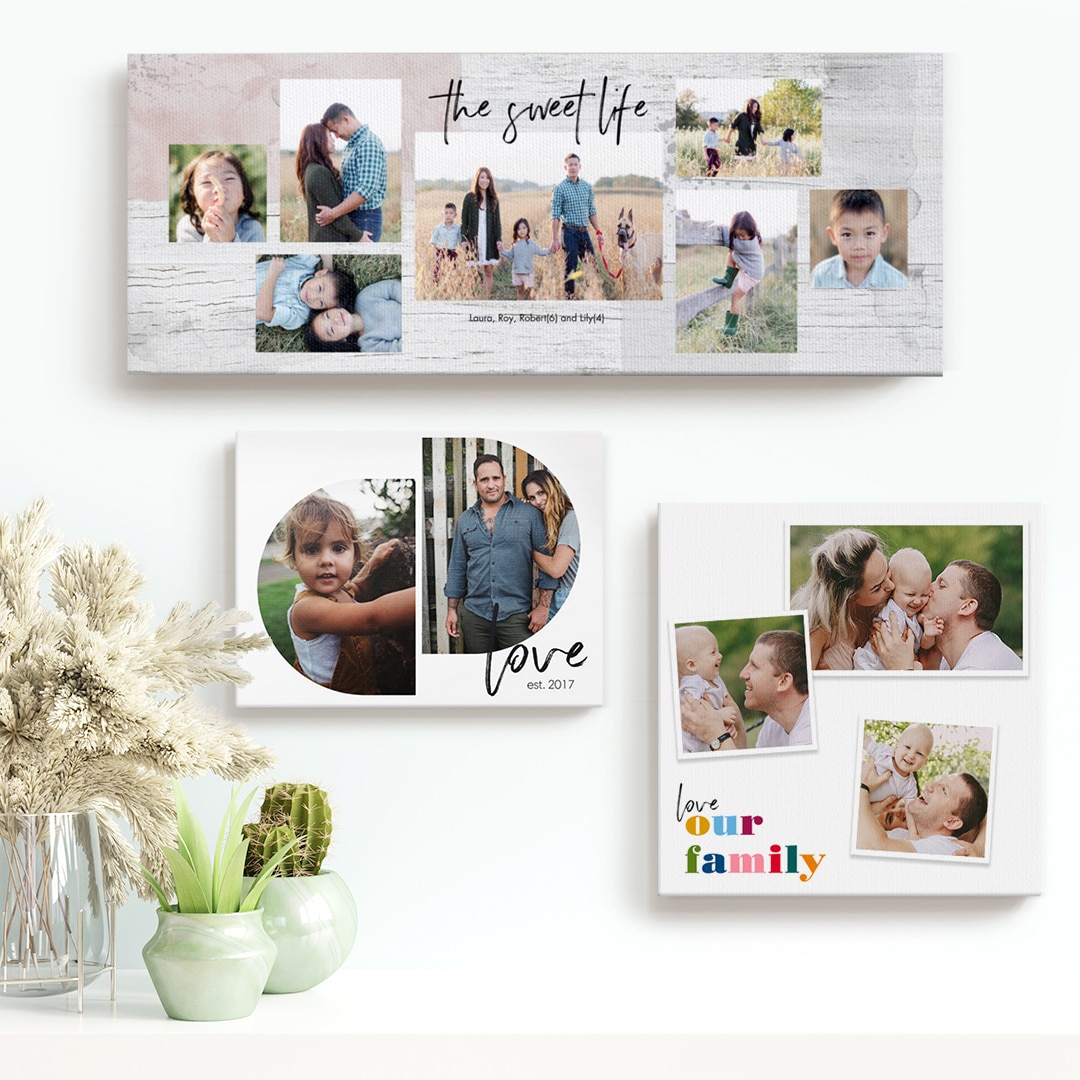 New Canvas Photo Print Designs | Snapfish UK