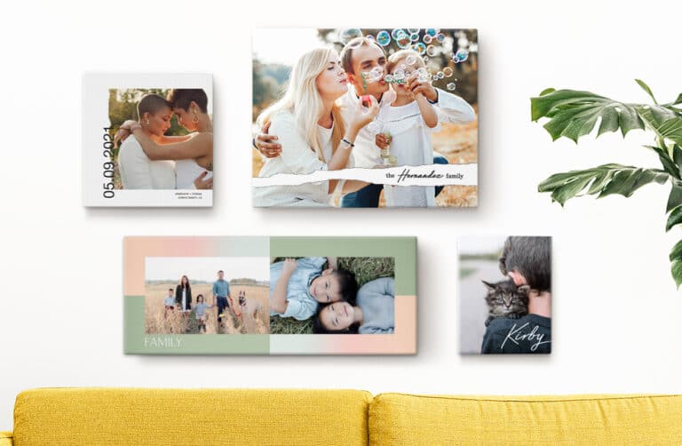 New Canvas Photo Print Designs | Snapfish UK