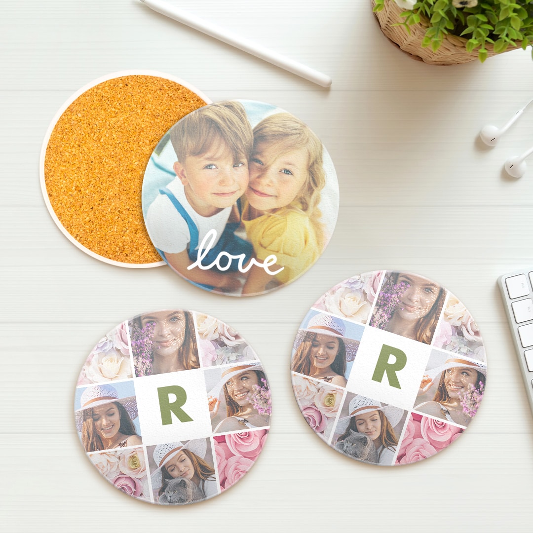 New Stone Coasters Add Personality to Your Table | Snapfish UK