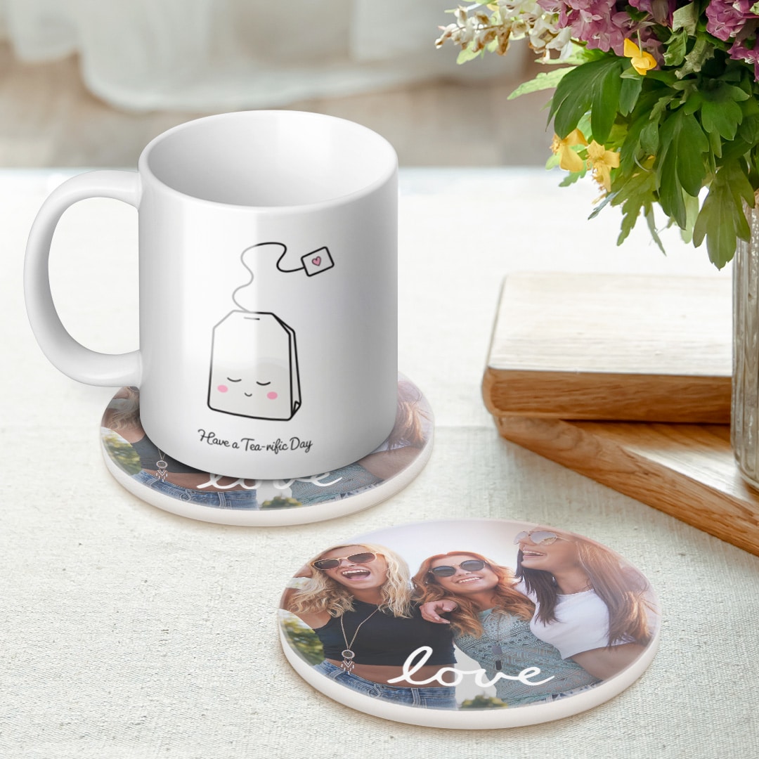 New Stone Coasters Add Personality to Your Table | Snapfish UK