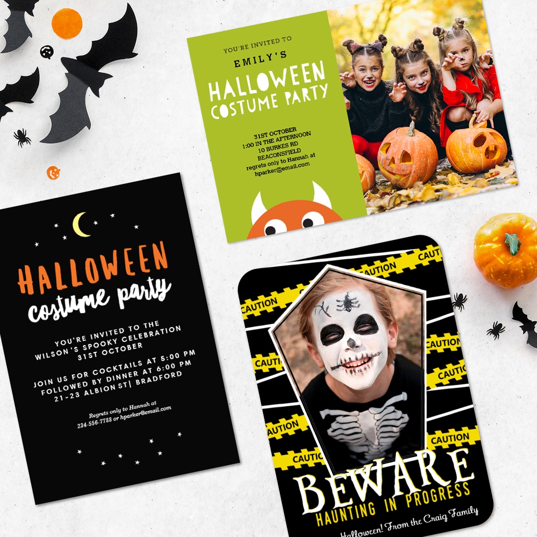 Design The Best Halloween Party Invitations & Decor | Snapfish UK