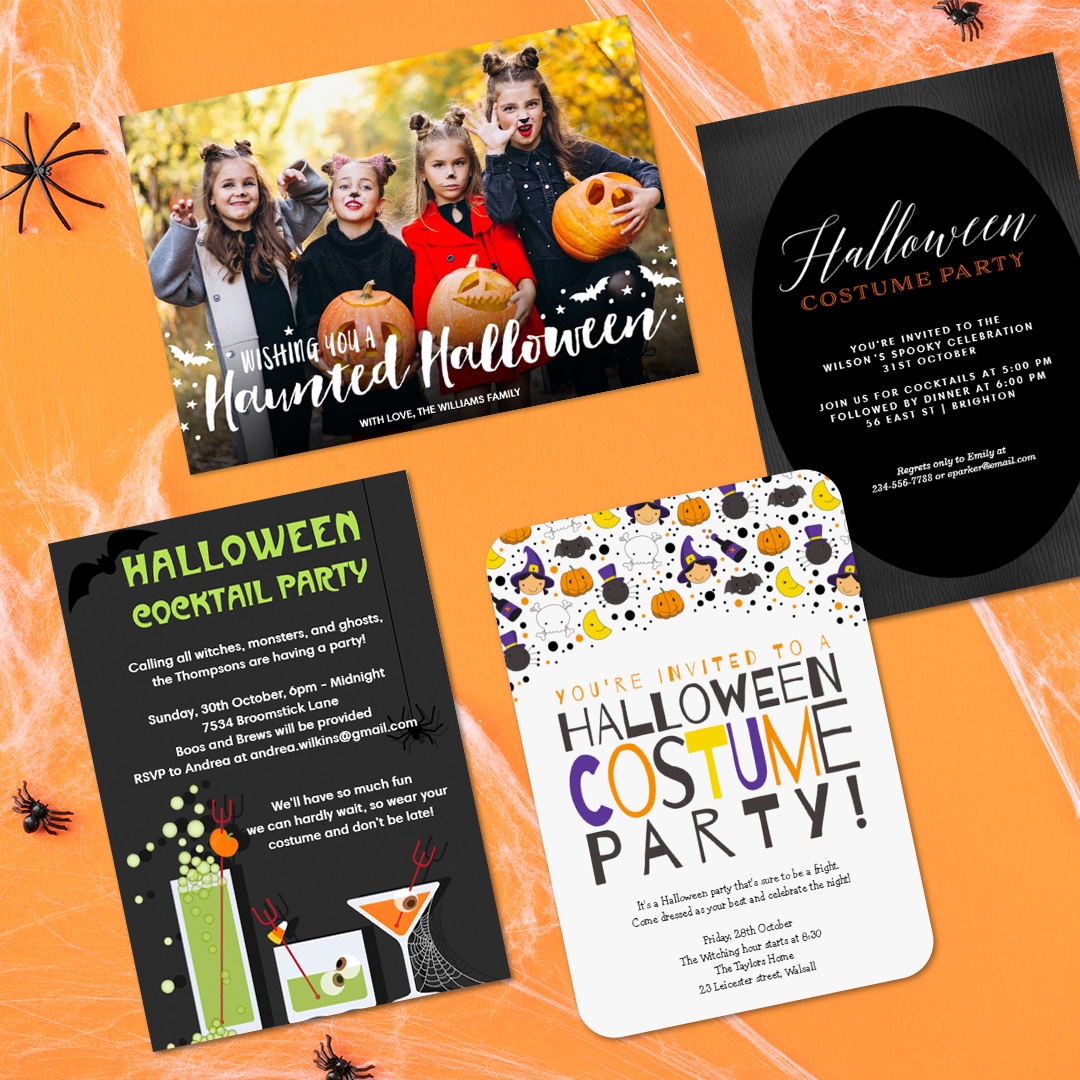 Design The Best Halloween Party Invitations & Decor | Snapfish UK