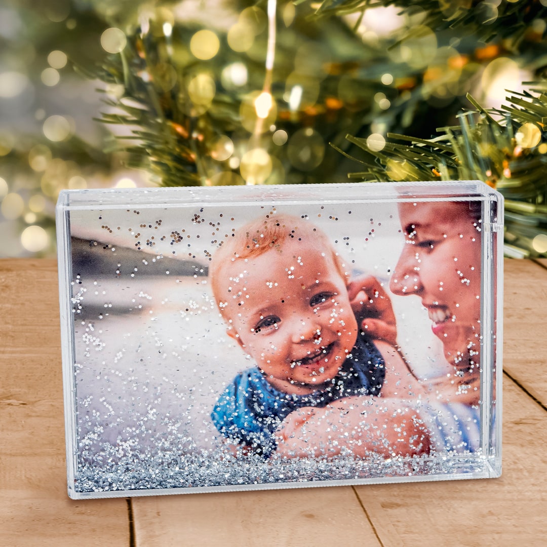 Shake It Up With The New Snow Globe Picture Block | Snapfish UK