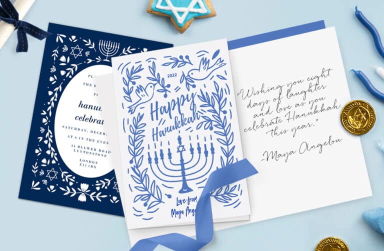 Great Hanukkah Card Message Ideas | Snapfish UK