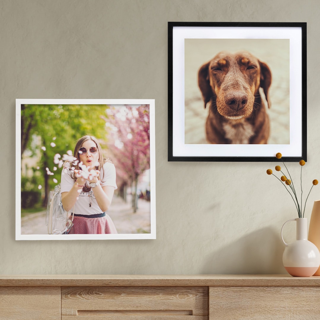 Design Your Own Gallery Wall With Framed Photo Tiles | Snapfish UK