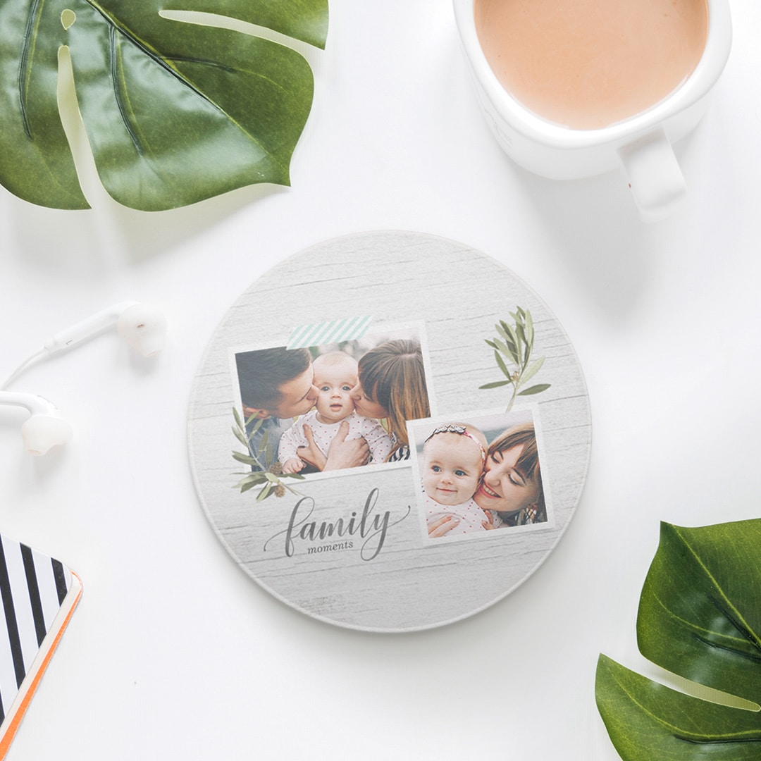 Your Table Deserves These Custom Stone Coasters | Snapfish UK